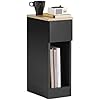 Amazon.com: SoBuy Narrow NightStand – Slim Bedside Table with Drawer ...