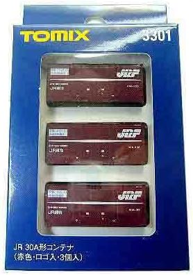 Amazon.co.jp: トミックス 3301 JR 30A形コンテナ 赤色 ロゴ入り 3個入り : おもちゃ