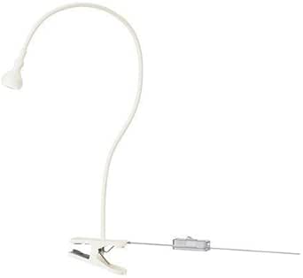 Ikea 2 x Jansjö LED Desk Lamp 'Clamp' - White : Amazon.co.uk: Lighting