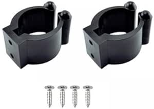 Amazon.com : 2x2 ing Rod Storage Clips Wall Mounted Clamp Nylon ...