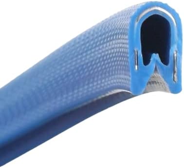 Standard BLUE rubber car edge protective trim 14mm x 8.5mm : Amazon.co ...