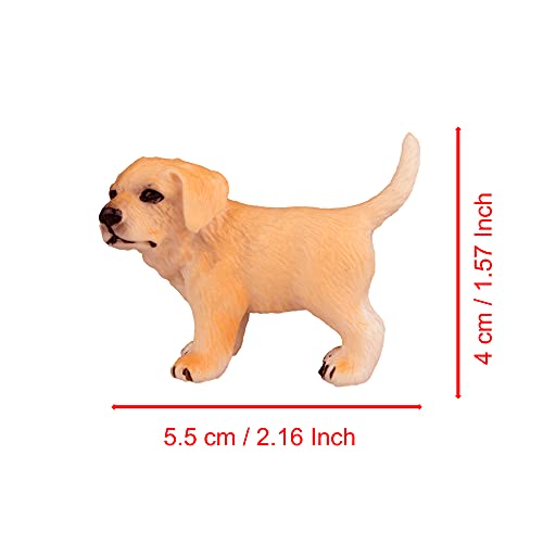 TOYMANY 10PCS Dog Figurines Playset, Realistic Detailed Plastic Puppy ...