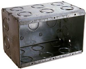 Electrical Box, Masonry, 67.3 cu. in, 3 Gang : Amazon.in: Industrial ...