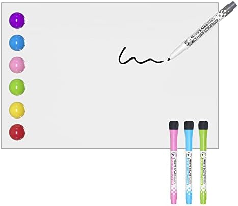 TMS Magnetic Whiteboard Sticker | Self-Adhesive Notice Board to Stick ...