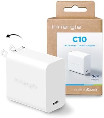 Amazon.com: Innergie C10 100W PD3.0 QC4.0 PPS SFC2.0 GaN USB C Wall ...