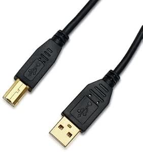 Amazon.com: 9 ft. USB A/B 2.0 Male To Male Cable : Electronics