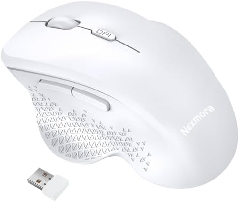 Amazon.com: Arteck Multi-Device Wireless Bluetooth Mouse with Nano USB ...