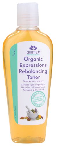 Amazon.com : derma e Organic Expressions Rebalancing Toner, 6-Ounce ...