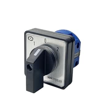 Cam Switch CA10 replacer LW39B-16/1 Ui 690V 3 position 1 Pole stage 4 ...