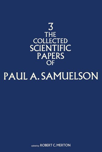 『The Collected Scientific Papers of Paul Samuelson』｜感想・レビュー - 読書メーター