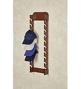 Amazon.com: Touch of Class Wooden Ball Cap Display Wall Rack - Mission ...