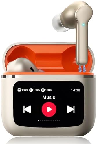 Amazon.com: THREE PEACHES Ear Buds Wireless Earbuds Bluetooth 5.4 ...