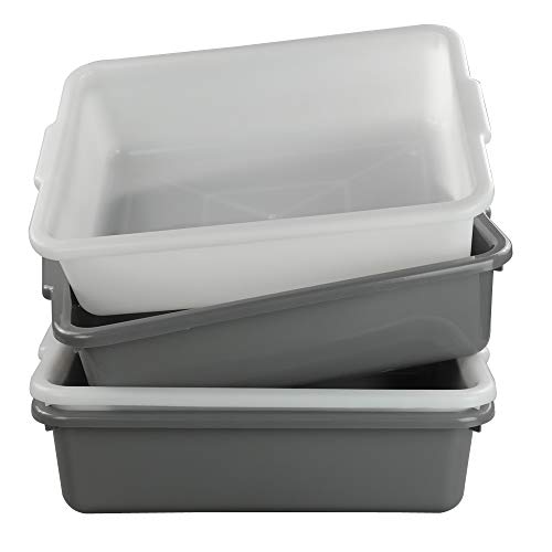 Cubos de plástico rectangulares grandes: soluciones de almacenamiento ...