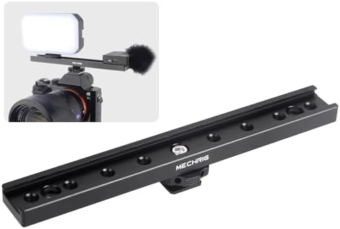 Amazon.com : Mechrig 7 Inch Cold Shoe Mount Bracket Cold Shoe Extension ...