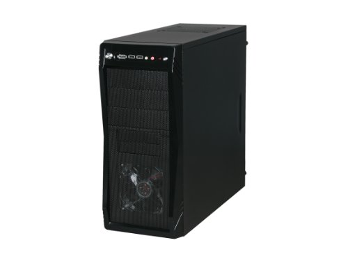 Rosewill TYRFING ATX Mid Tower Gaming PC Computer Case with 2 Pre-Installed