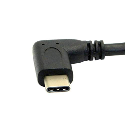WHIZZO Type C USB 3.1 Male to USB-C Female 90D Right Angled Extension ...