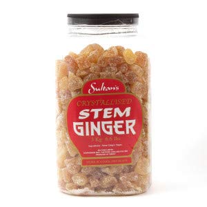 Amazon.com : SULTANS Sultan's Crystallised Stem Ginger 250g : Grocery ...