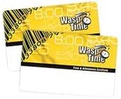 Wasp WaspTime Employee Time Cards Seq 1-50 - Magnetic stripe card (pack ...