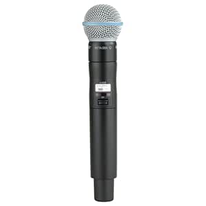 Shure ULXD2/B58 Wireless Handheld Microphone Transmitter with Interchangeable Beta 58A Cartridge ...