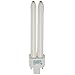 Sylvania 20672 (6-Pack) CF18DD/E/835/ECO 18-Watt Double Tube Compact Fluorescent Light Bulb ...