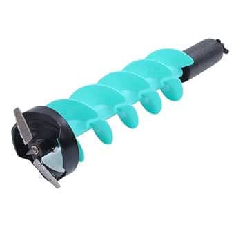 Ice Auger, 6 Inch Rotating Diameter Ice Fishing Auger Ice Auger Drill ...