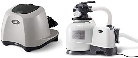 Amazon.com : Intex 120V Krystal Clear Sand Filter Pump & Saltwater ...