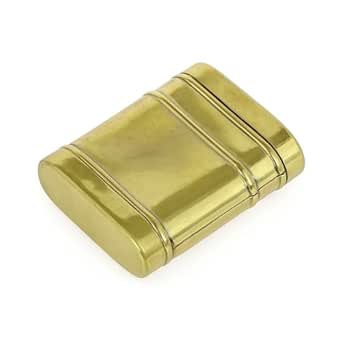 HOPE KART Brass Chuna Dani Dabi Tobacco Chunauti Khaini Lime Dibbi for ...