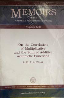 Amazon.com: On the Correlation of Multiplicative and the Sum of Additive Arithmetic Functions ...