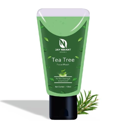 JAY NIRANT ORGANIC Tea Tree Face Wash (100ml) : Amazon.in: Beauty