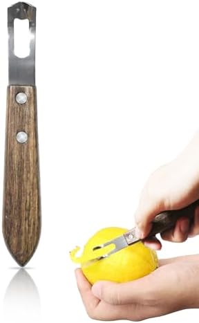 Amazon.com: Channel Knife, 2-in-1 Lemon Twist Peeler Stainless Steel ...