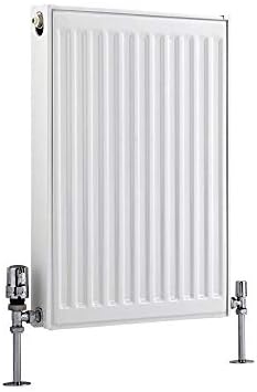 Milano Compact - Modern White Type 22 Central Heating Horizontal Double ...