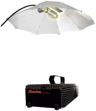 Hydrofarm Phantom HV Parabolic Grow Light System & Flora Hydroponics pH ...