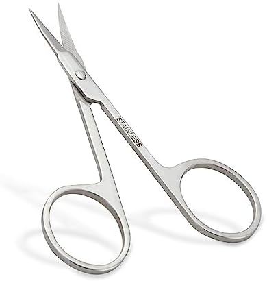 Professional Stainless Steel Curved Blade Nail Scissors for Beauty ...