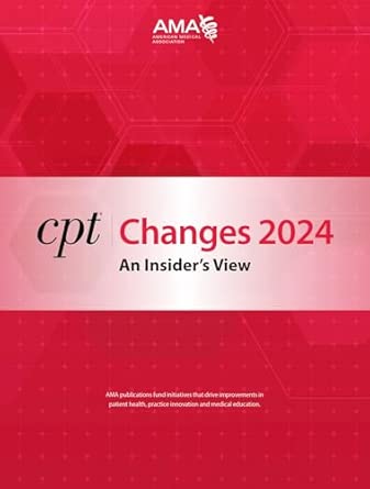 Buy CPT Changes 2024: An Insider's View Book Online at Low Prices in ...