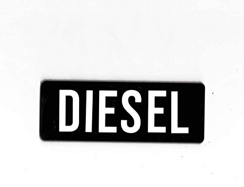 The Logo Man Diesel 3D Car Bike Sticker Logo Decal Emblem : Amazon.in ...