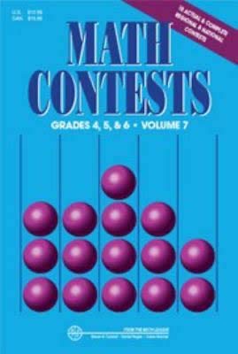 Amazon.com: Math Contests Grades 4, 5, 6: 9780940805217: Conrad, Steven ...