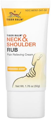 Amazon.com: TIGER BALM NECK & SHOULDER RUB, 1.76 oz. : Health & Household