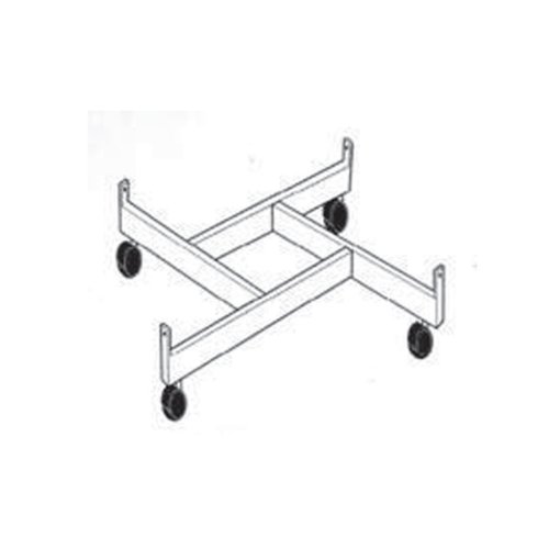 Amazon.com: 4 Way Base for Gridwall with Casters Black 1 Ct ...