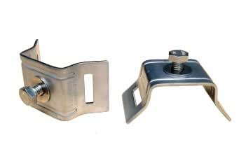 Amazon.com: 304 SS Flared Leg Bracket w/ Bolt & Washer 2 mm Thick (50 ...