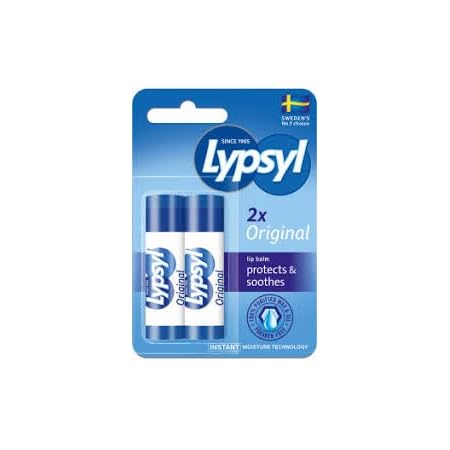 Amazon.com : Lypsyl Intense Protection Original Mint, Lip Balm 0.10 oz ...