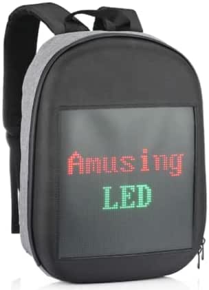 LED Backpack Pix Backpack Smart Backpack Lockable Laptop Backpack With ...