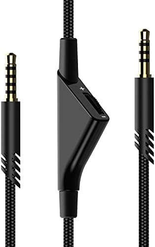 Replacement for Astro A40 Cord, A10 Headset Cable Braided Wire, 6.5 ...