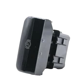 car brake button Car Parking Switch Bright Surface Electronic Handbrake ...