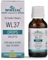 Buy Wheezal WL-37 | sinusitis drops | 30ml | pack of 2 | Online at Low ...