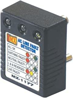 POWER WELD PRODUCTS MX AC Electrical Line Fault Detector 3 Pin Socket ...