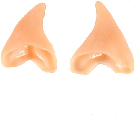 Amazon.com: Adult Latex Alien Elf Fairy Spock Pointy Ear Tips LARP ...