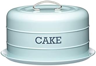 KitchenCraft Living Nostalgia Cake Storage Tin, Airtight Cake Dome, 28. ...