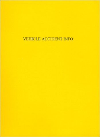 Vehicle Accident Info: Green, Jeffrey: 9780970555700: Amazon.com: Books