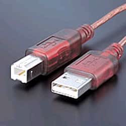 Amazon.co.jp: BUFFALO USBC2-S05RD USB 2.0 Cable A Type Male to B Type ...
