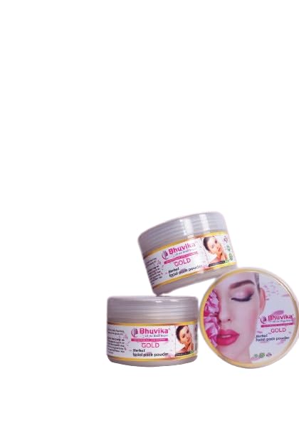 Bhuvika Gold Herbal Facial Pack Powder(75gm) : Amazon.in: Beauty